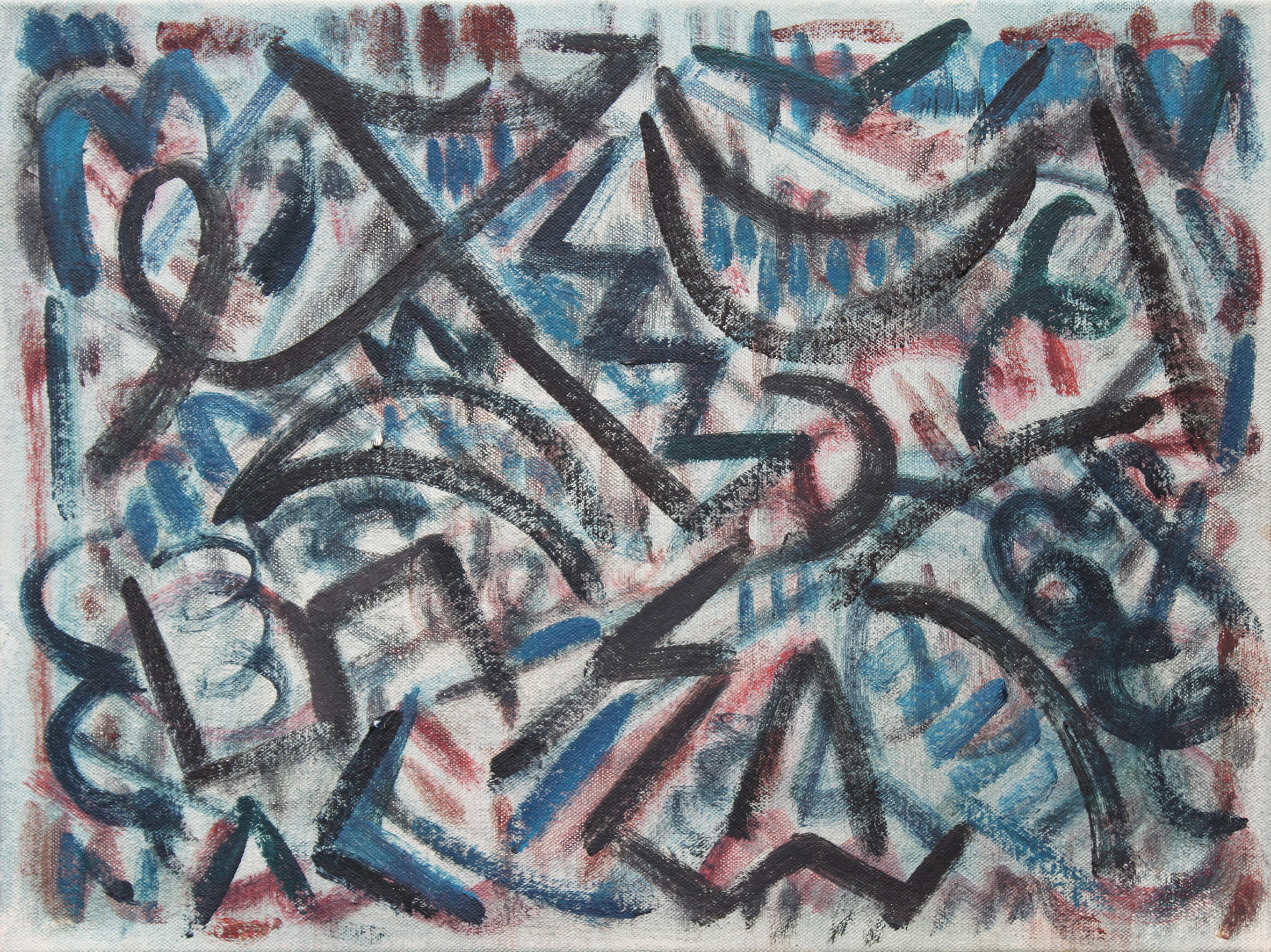 Kiera Bennett | Plein Air (Blue, Pink) | 2023 | Oil on canvas | 30x40cm ...